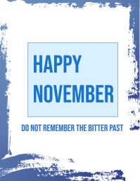 happy november Template | PosterMyWall
