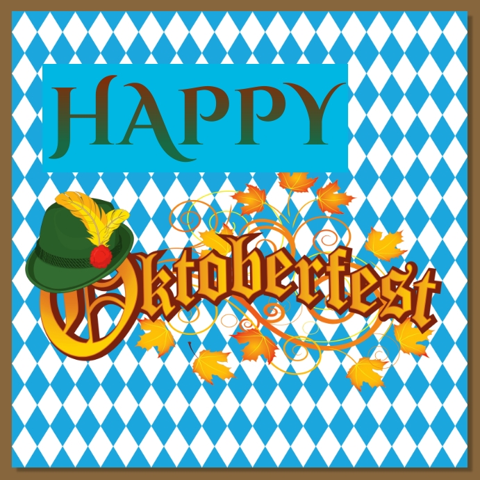 happy oktoberfest Template | PosterMyWall