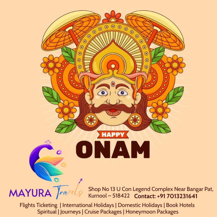 Happy onam Template | PosterMyWall