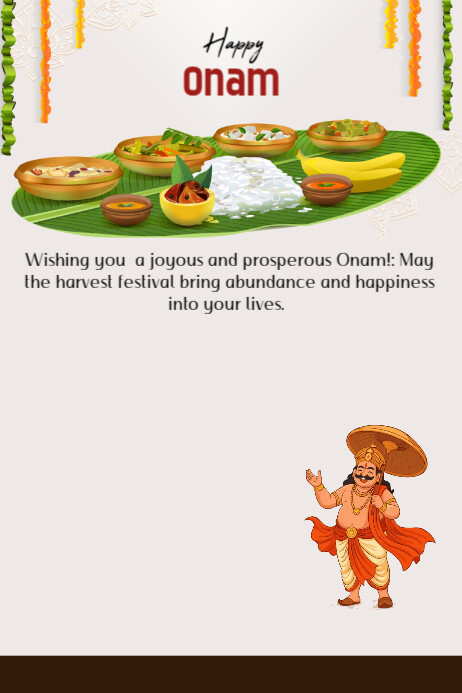 happy onam Template | PosterMyWall