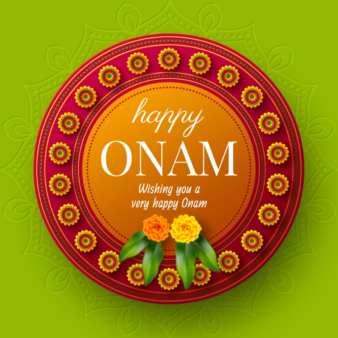 happy onam Template | PosterMyWall