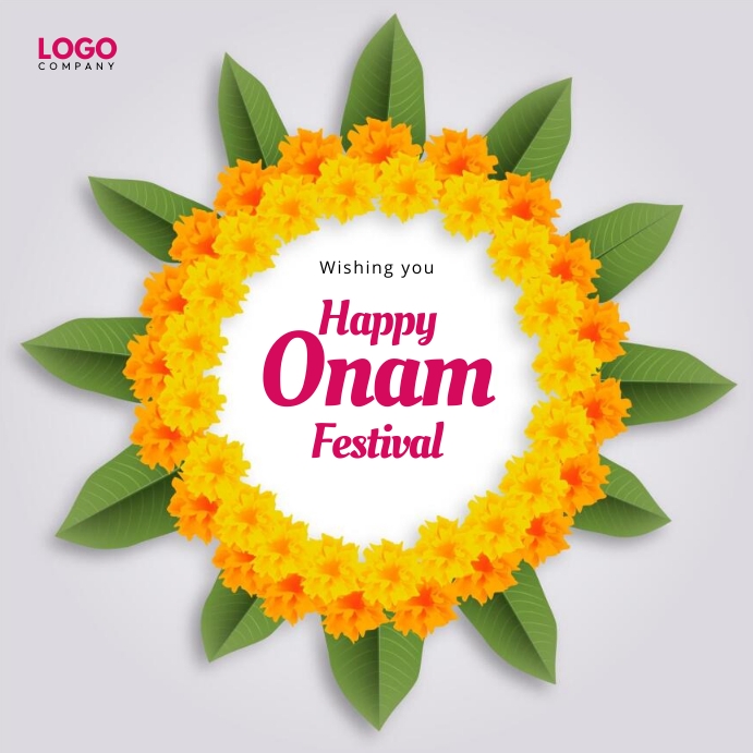 Happy Onam festival flyer template | PosterMyWall