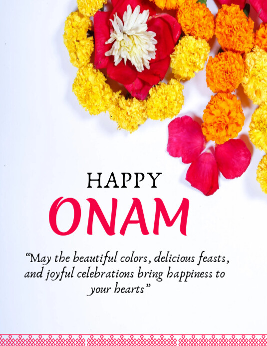 Copy of Happy Onam Flyer 2024 | PosterMyWall