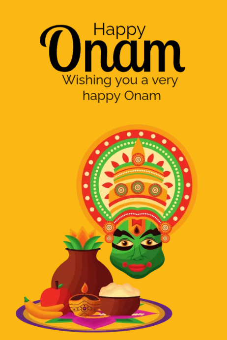 Happy Onam Instagram Poster Template | PosterMyWall