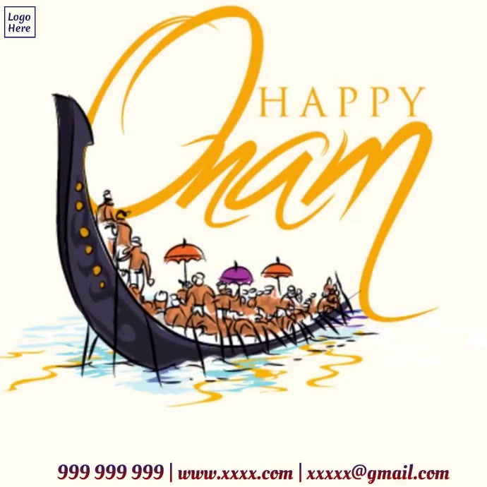 Happy Onam wishes Template | PosterMyWall