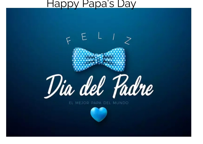 Copy of Happy Papa's Day poster design | PosterMyWall
