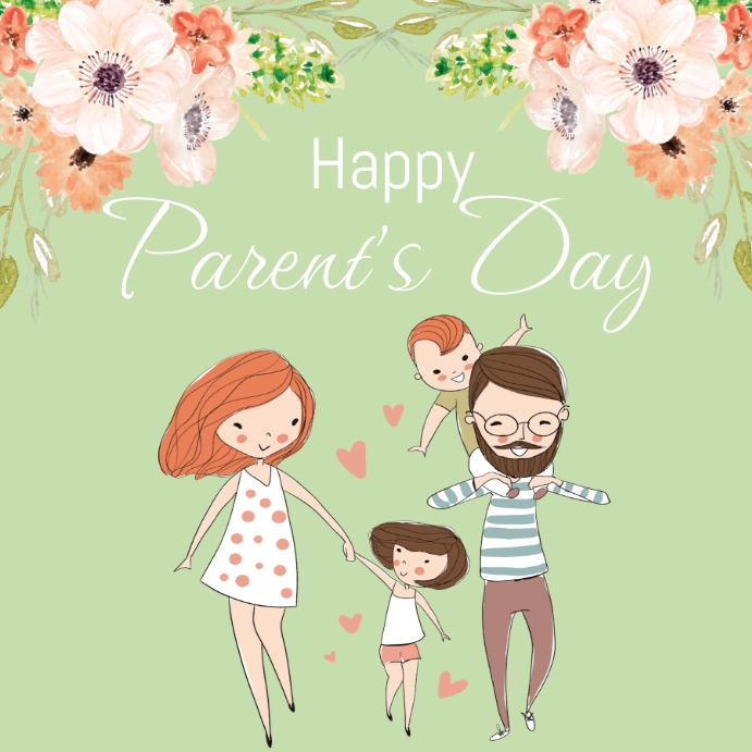 Happy Parent's Day Template | PosterMyWall
