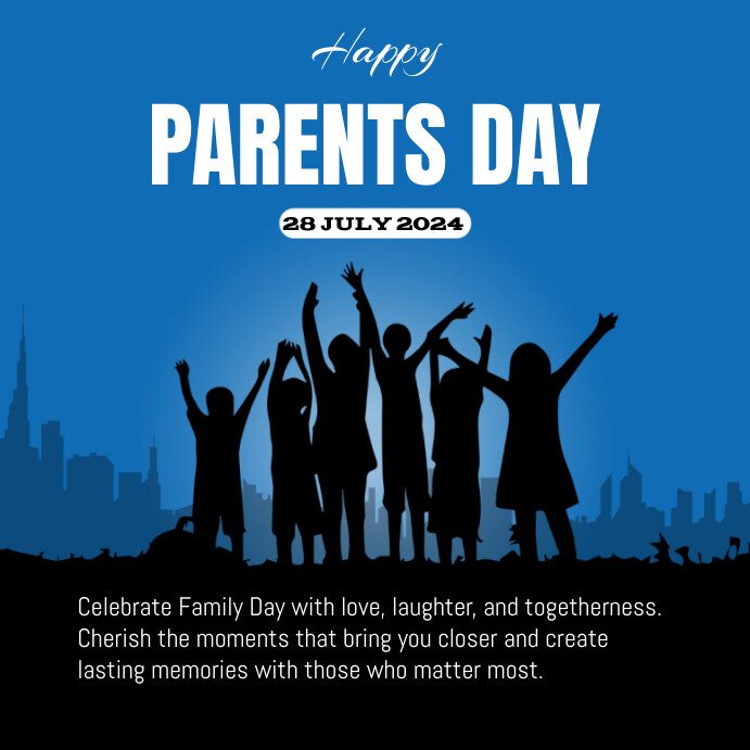Happy parents day Template | PosterMyWall