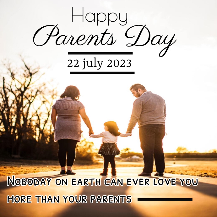 Plantilla de Happy parents day instagram post | PosterMyWall
