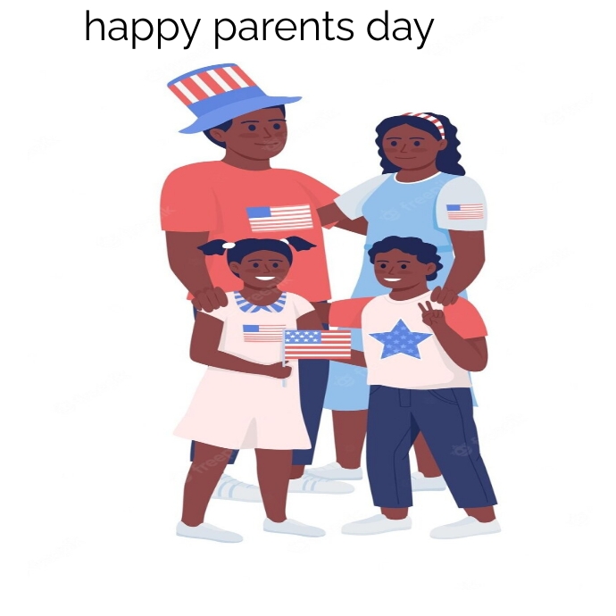 Happy parents day logo design template | PosterMyWall