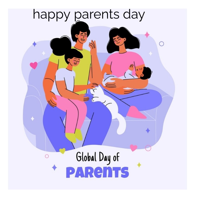 Copy of Happy parents day logo desugn | PosterMyWall