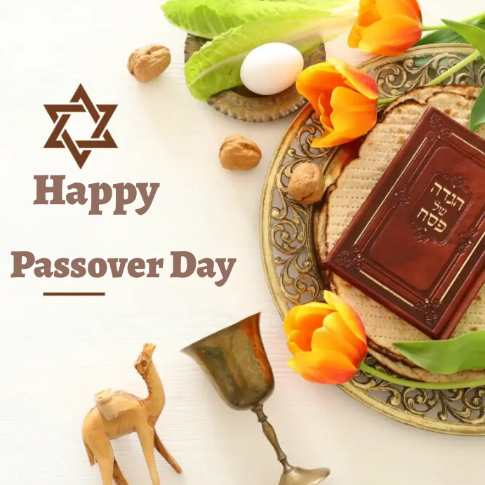 Happy Passover day Template | PosterMyWall