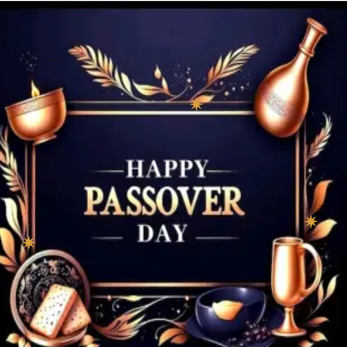 Happy Passover day Instagram post Template | PosterMyWall