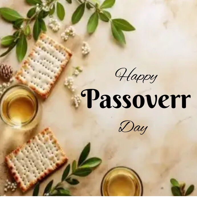 Modèle Happy Passover day Instagram post | PosterMyWall