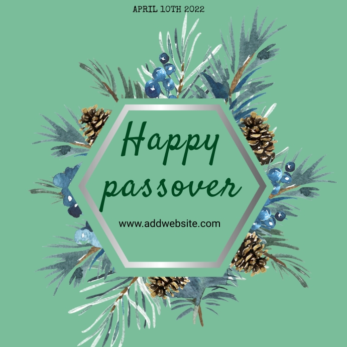 happy passover Template | PosterMyWall