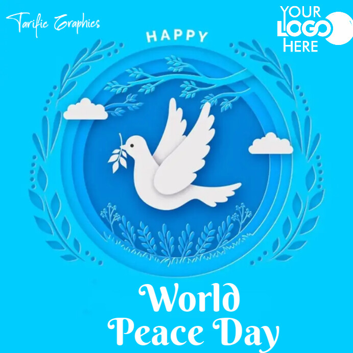 happy peace day Template | PosterMyWall
