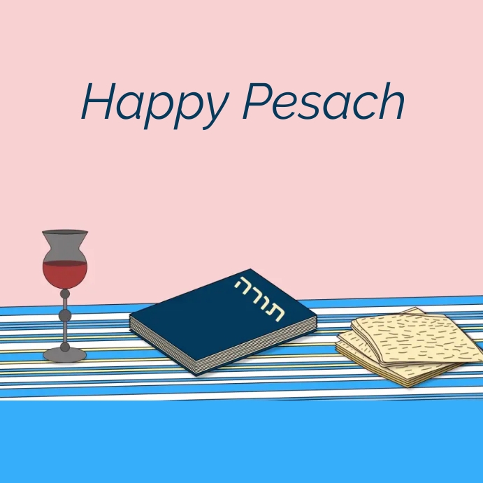 Plantilla de Feliz de Pesaj | PosterMyWall