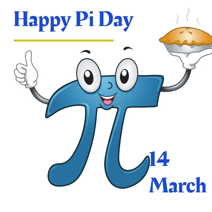 Plantilla de De Publicación de Instagram Del Día Feliz Pi | PosterMyWall