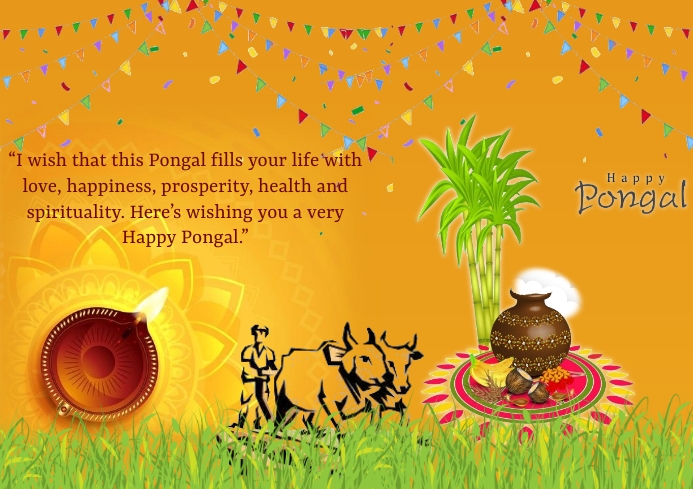 happy pongal Template | PosterMyWall