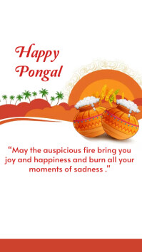 happy pongal Template | PosterMyWall