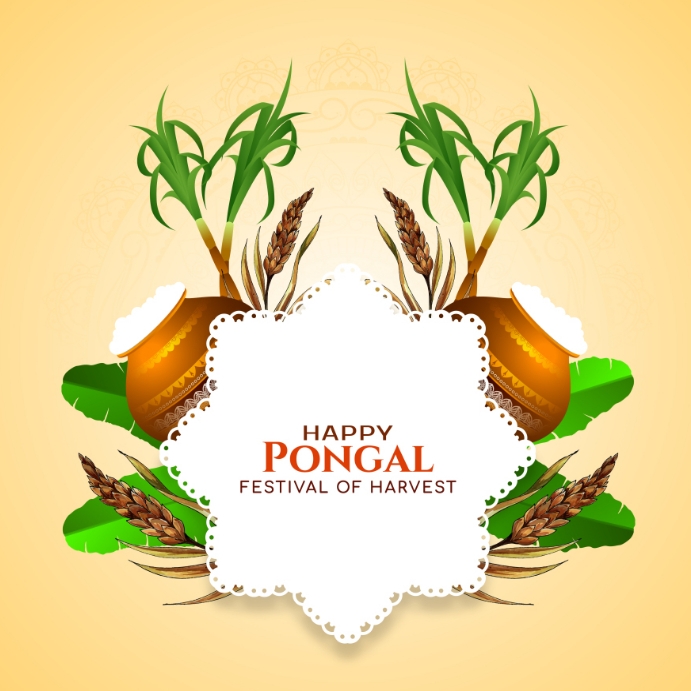 Happy pongal Template | PosterMyWall