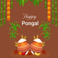 Happy Pongal Flyer Template | PosterMyWall