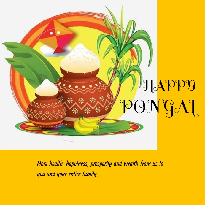 Happy Pongal Template | PosterMyWall