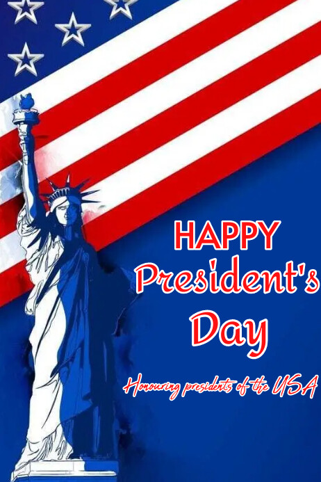 Happy President's day ,poster,template | PosterMyWall