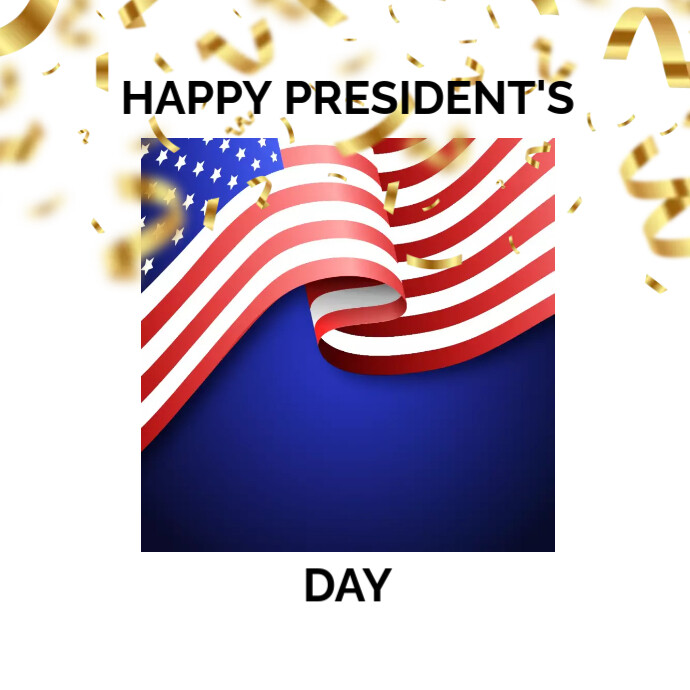 Happy president's day celebration Template | PosterMyWall