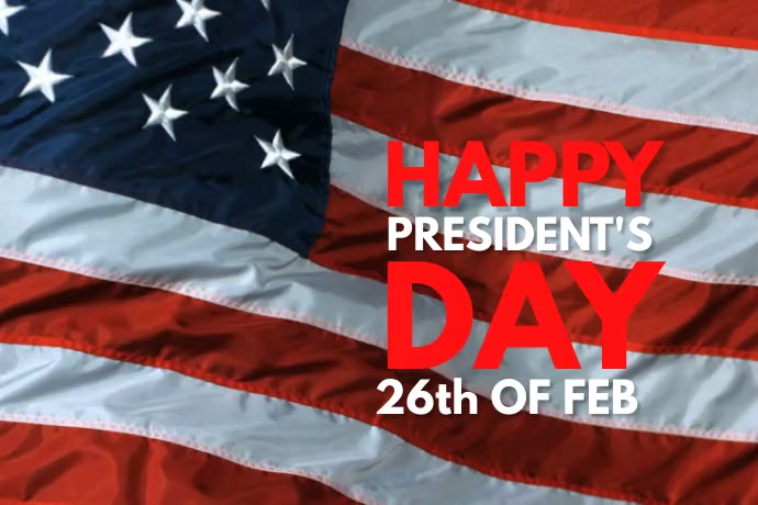 happy president's day Template | PosterMyWall