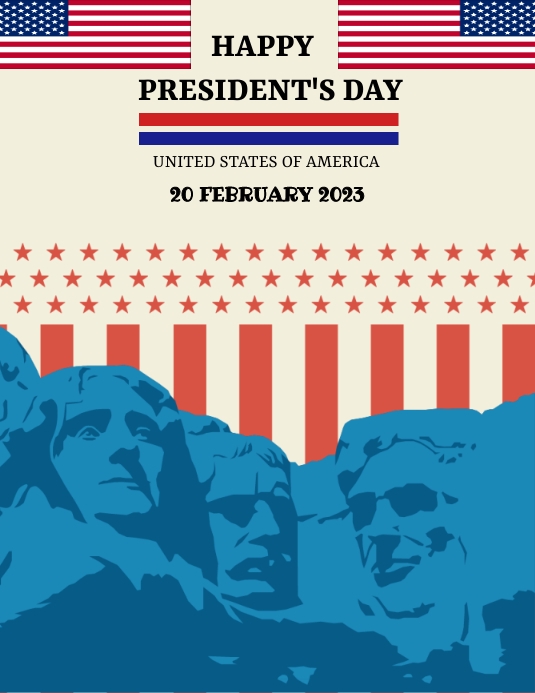 Happy president's day Template | PosterMyWall