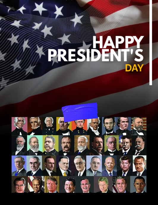 Copy of Happy president's day flyer | PosterMyWall