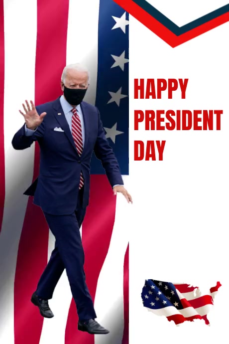 happy president's day flyer template | PosterMyWall