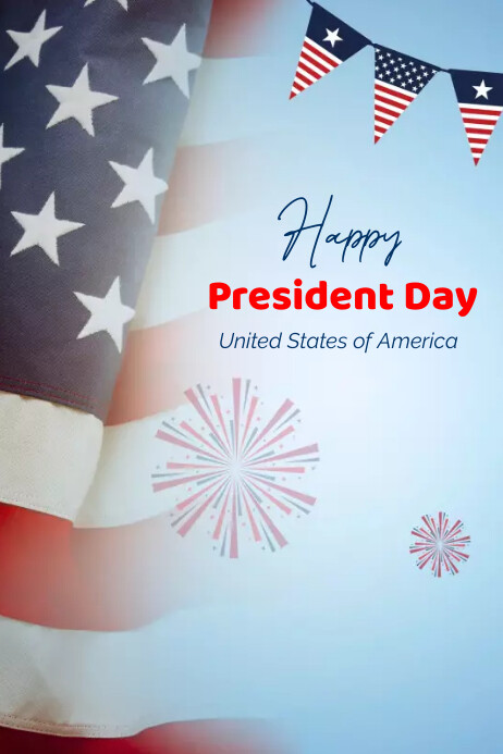 Copy of Happy President's Day Online Greeting Card | PosterMyWall