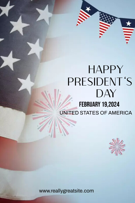 Happy President's Day Template | PosterMyWall