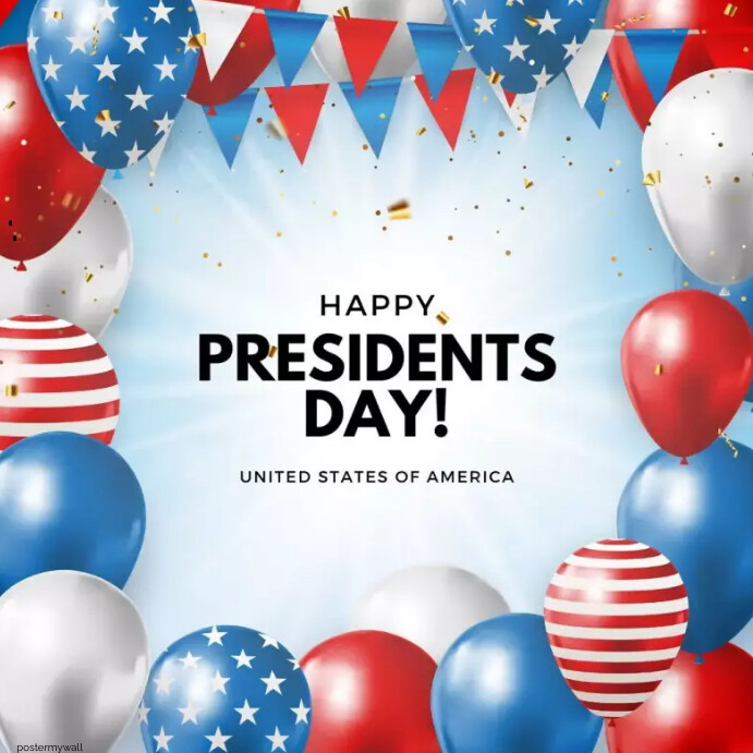 Happy President's Day Usa Template | PosterMyWall