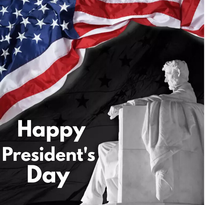 Happy President Day (USA) Template | PosterMyWall