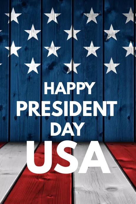 Happy President Day (USA) Template | PosterMyWall