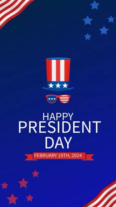 Happy President Day Template | PosterMyWall