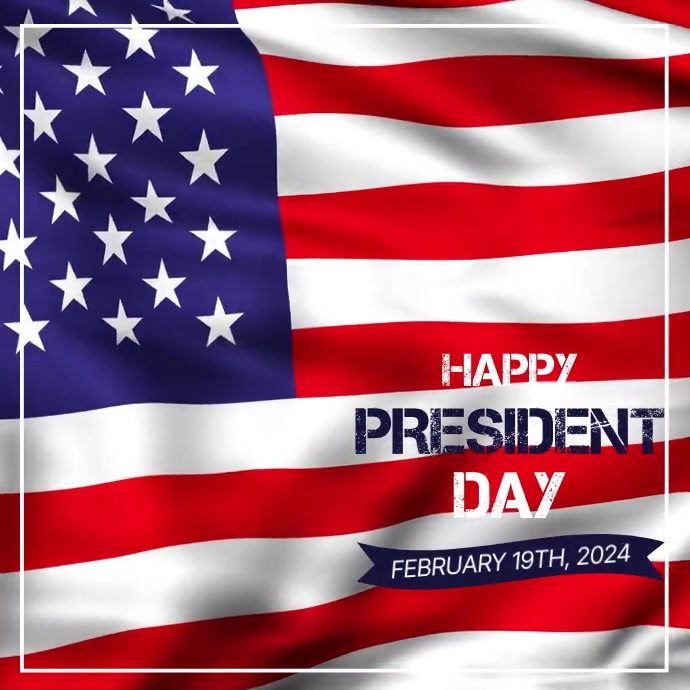Happy President Day Template | PosterMyWall