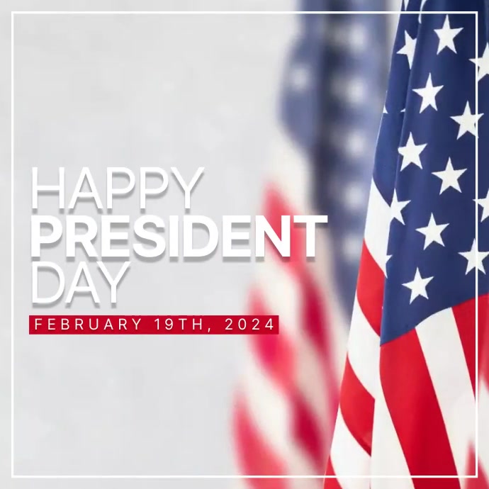 Happy President Day Template | PosterMyWall
