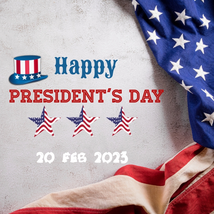 Happy President day Instagram post Template | PosterMyWall