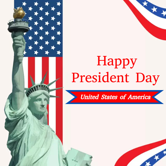 Happy president Day of United State Template | PosterMyWall