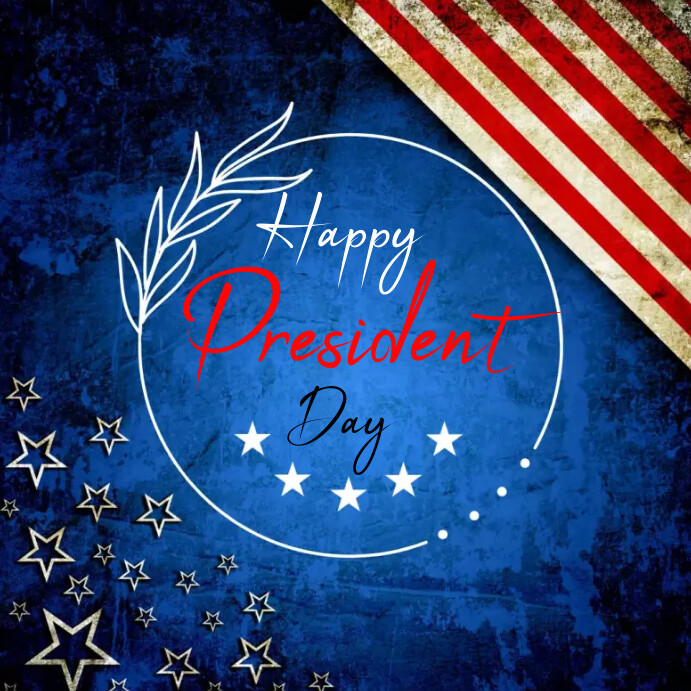 Happy President Day Online Greeting Card Template | PosterMyWall