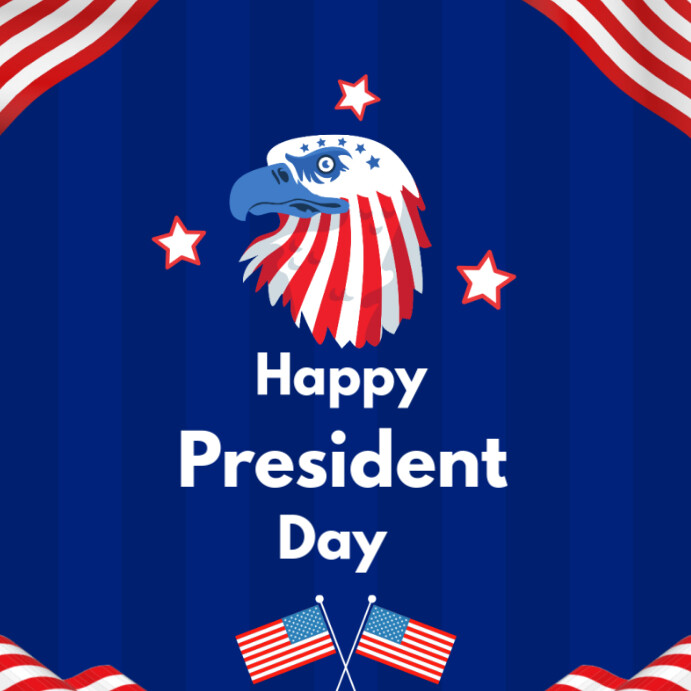 Happy President Day Templates Instagram Post | PosterMyWall