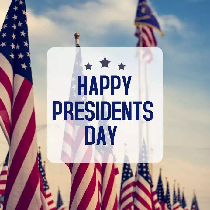 Copy of Happy Presidents' Day Online Greeting Card | PosterMyWall