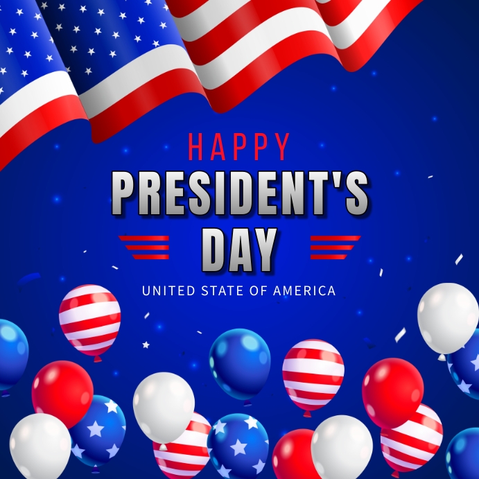 Happy Presidents Day Ads Template | PosterMyWall