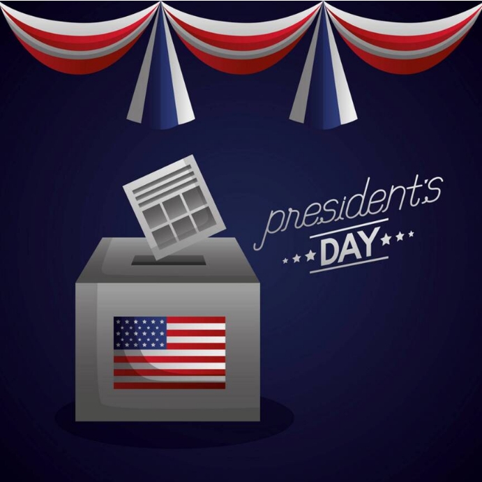 Happy Presidents Day poster templates design | PosterMyWall