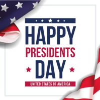 Happy Presidents Day poster templates design | PosterMyWall