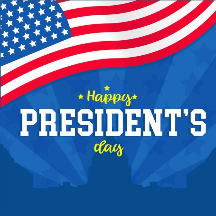 Happy Presidents Day poster templates design | PosterMyWall